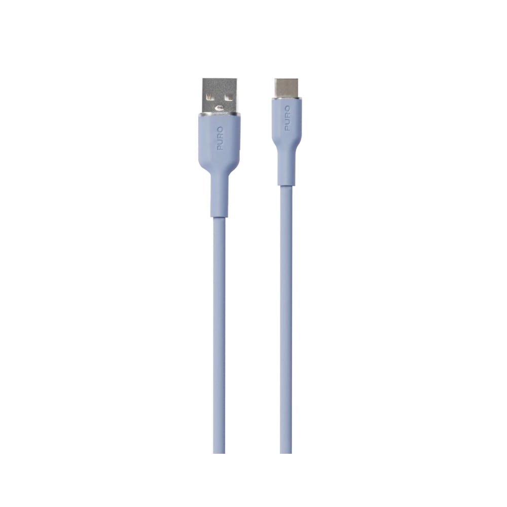 Cable USB-A - C 60W Soft Azul Puro | K-tuin
