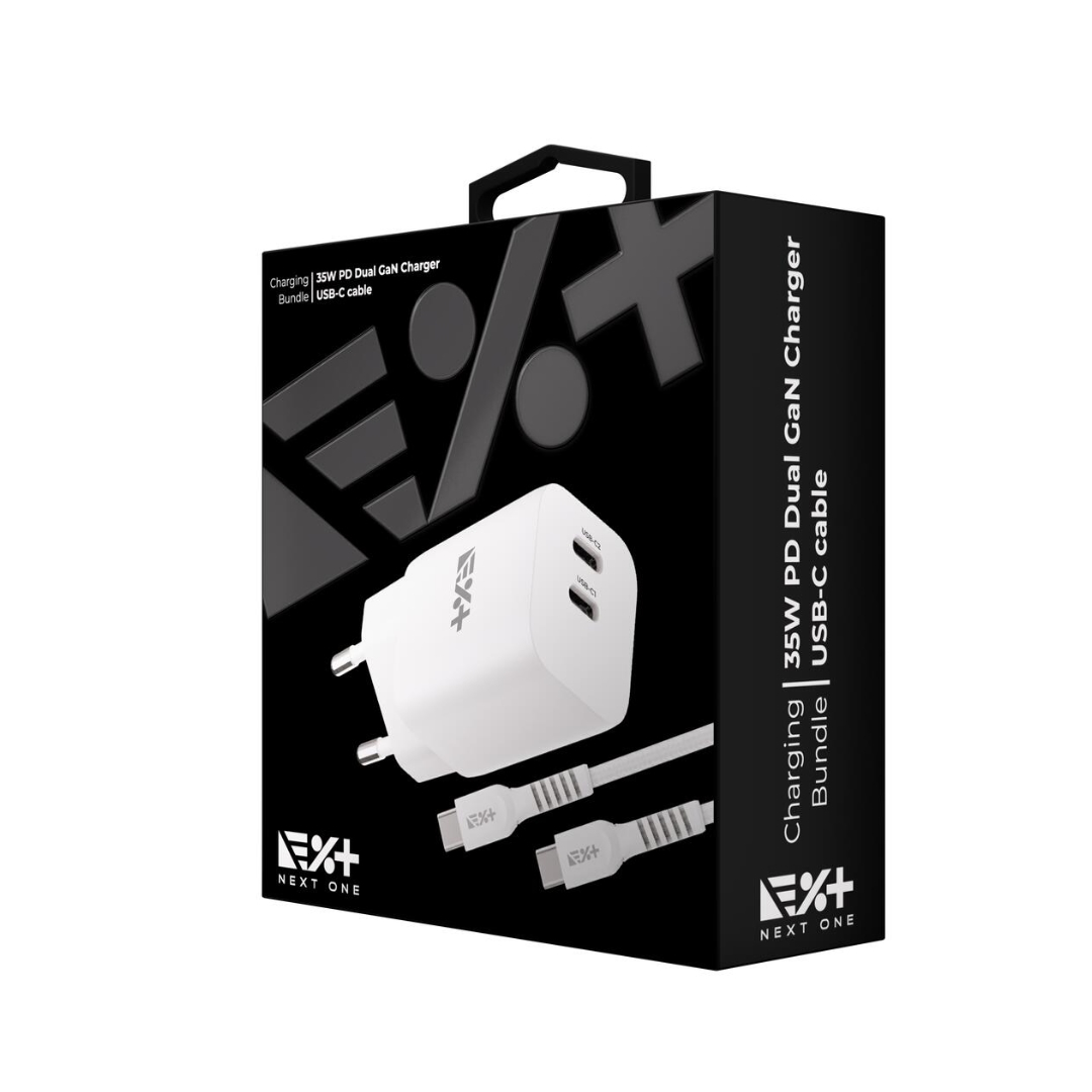 Adaptador 35W + Cable USB-C Next One | K-tuin