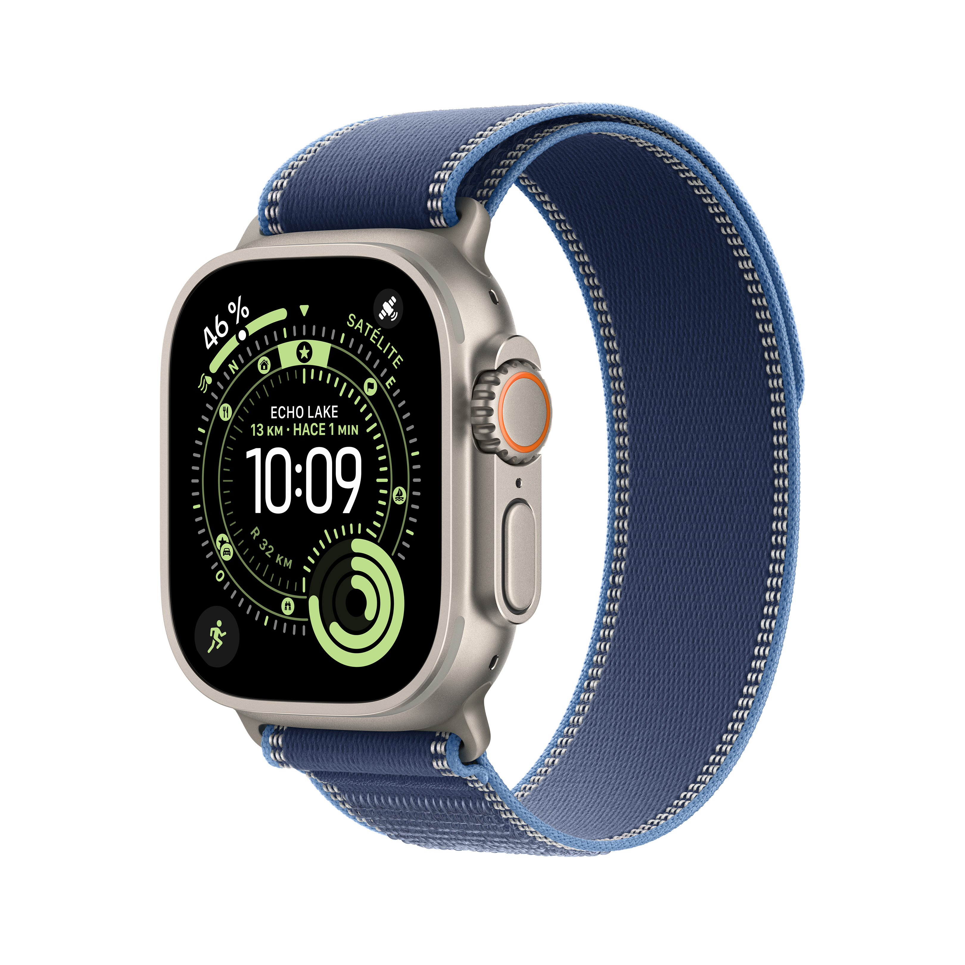 Apple Ultra 3 49mm Titanio Trail Loop Azul S/M | K-tuin