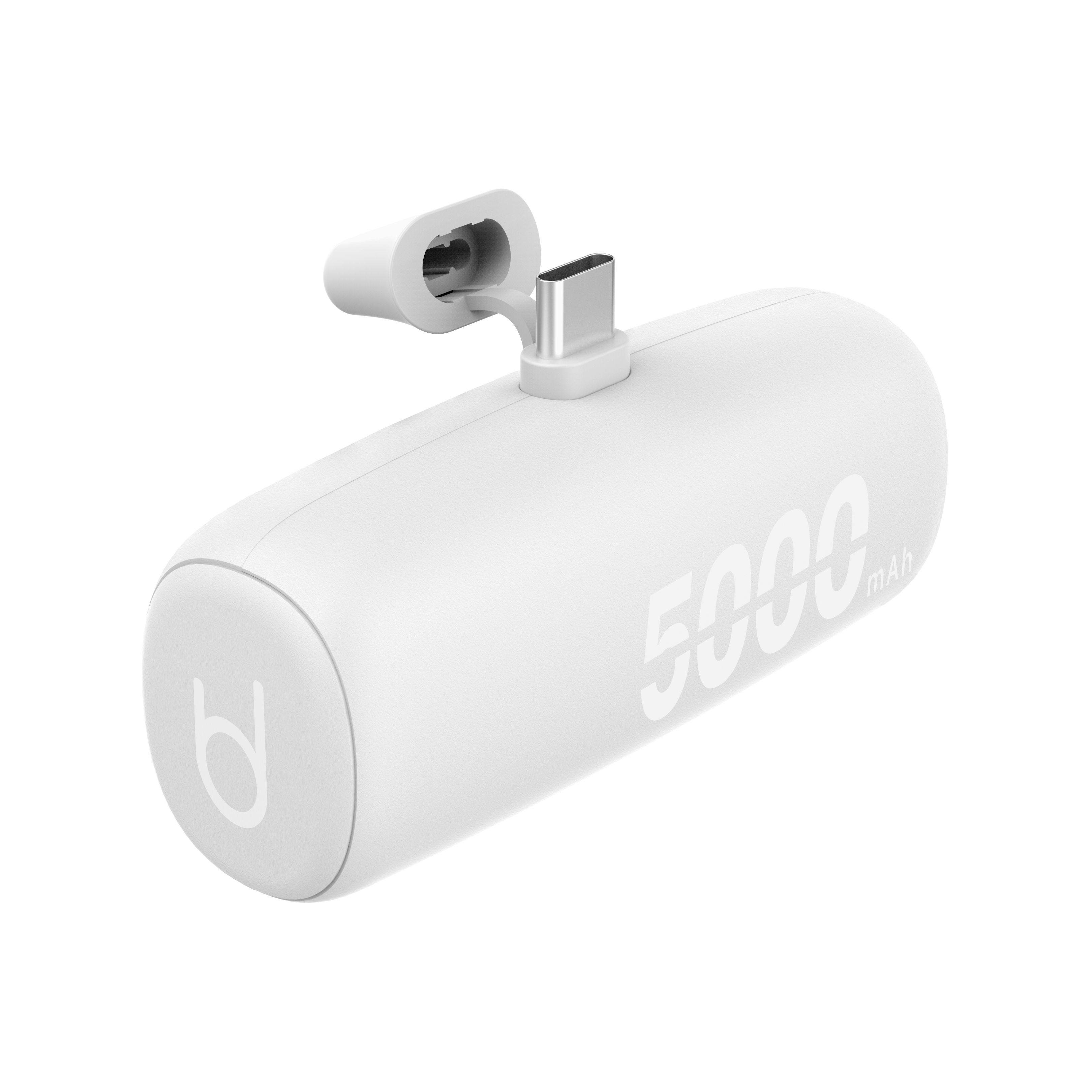 Batería con soporte 5.000mAh Blanco BlackByte| K-tuin