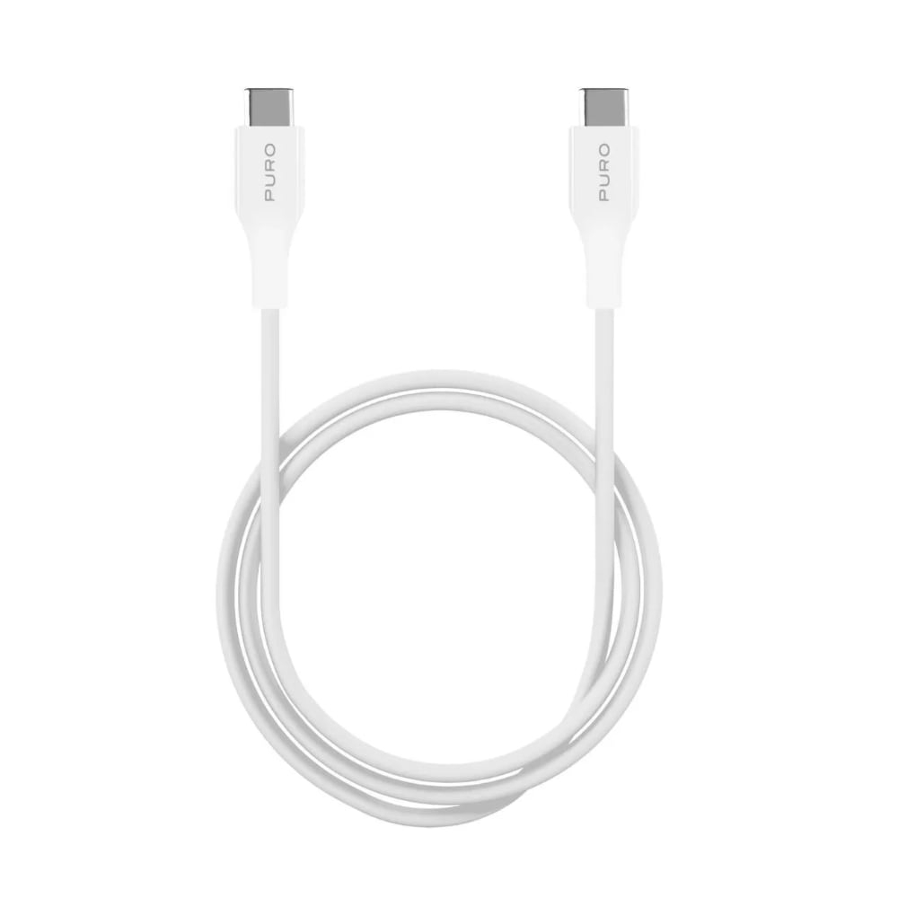 Cable USB-C (1m) Blanco Puro | K-tuin