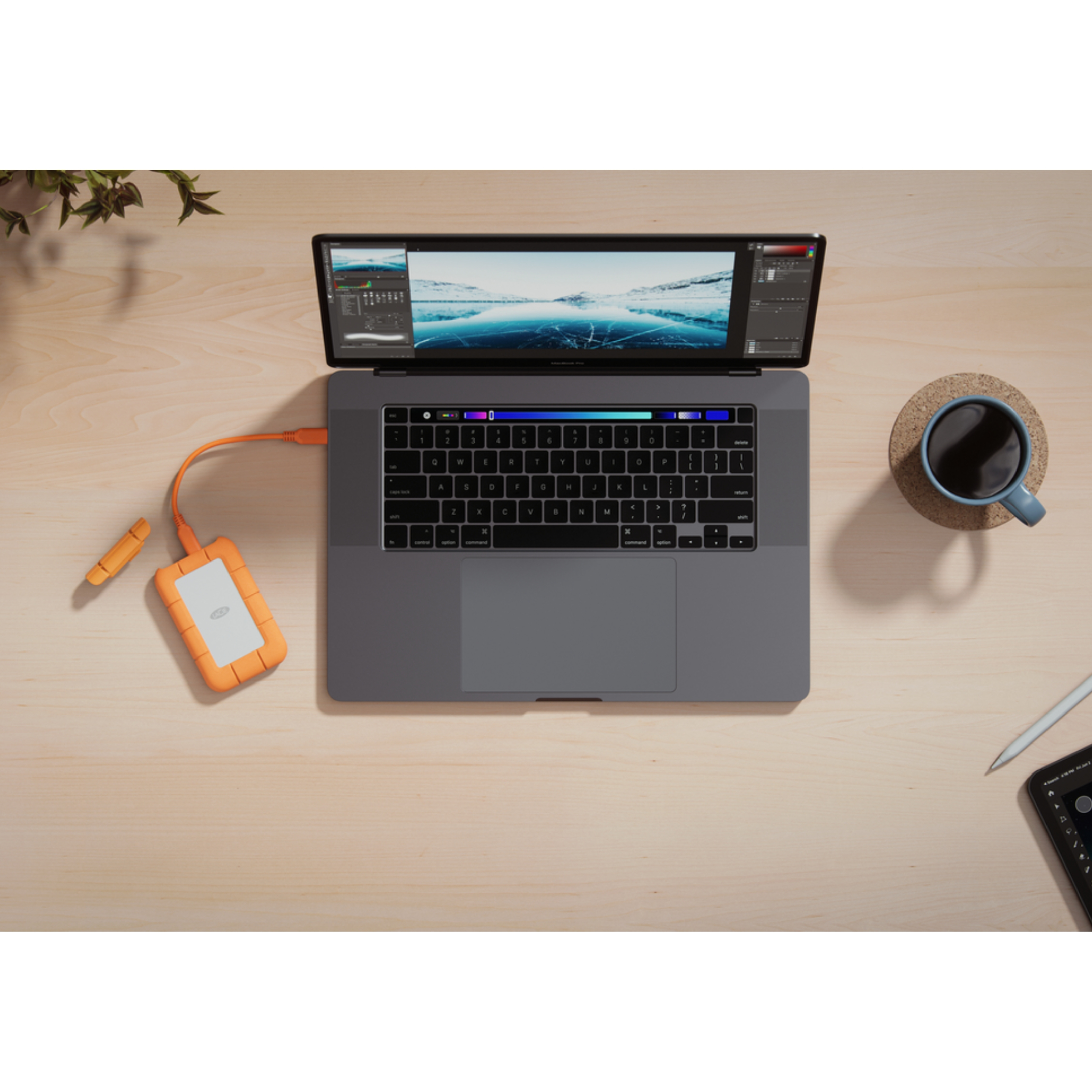 Disco Duro 500GB SSD USB-C Rugged Mini LaCie | K-tuin