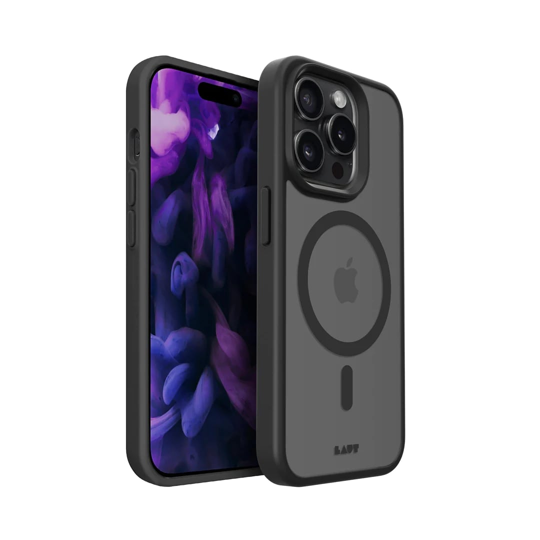 Funda iPhone 15 Pro Max Huex Negro Laut | K-tuin Funda iPhone 15 Pro Max Huex Negro Laut | K-tuin