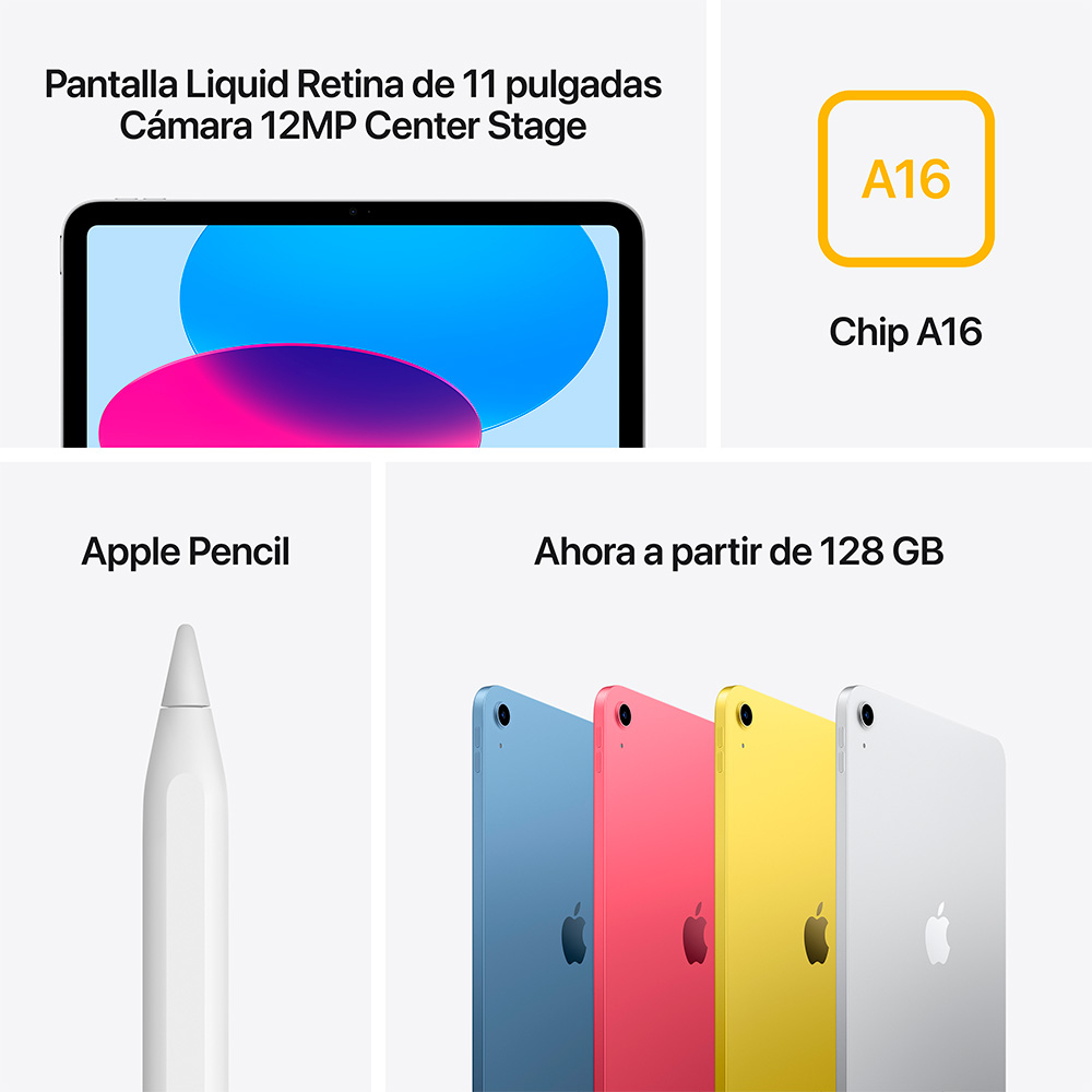 iPad 11" 128GB Azul | K-tuin