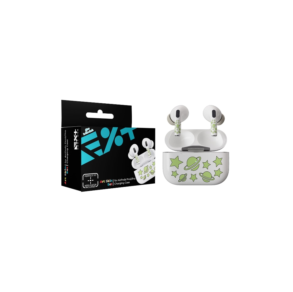 Pegatinas AirPods Pro Planetas Glow Next One | K-tuin