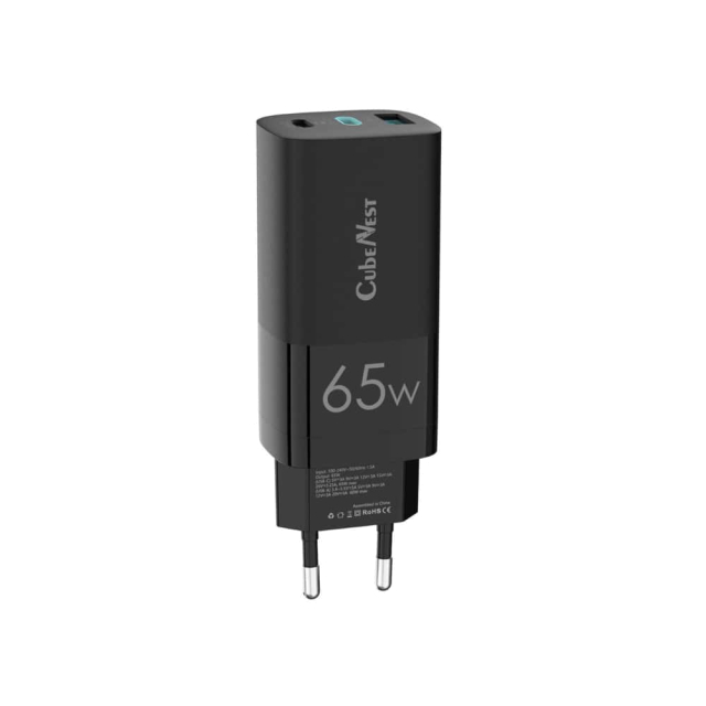 Adaptador de corriente 65W Negro de CubeNest | K-tuin