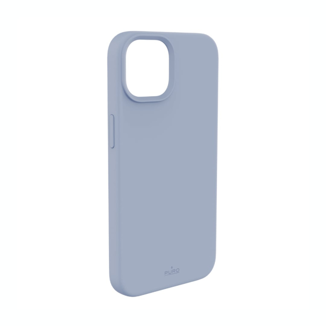 Funda para iPhone 14 Icon Silicona Azul de Puro | K-tuin